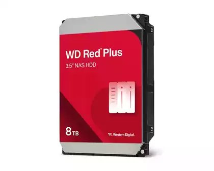 WD 8TB 3.5" SATA III 256MB IntelliPower WD80EFPX Red Plus hard disk