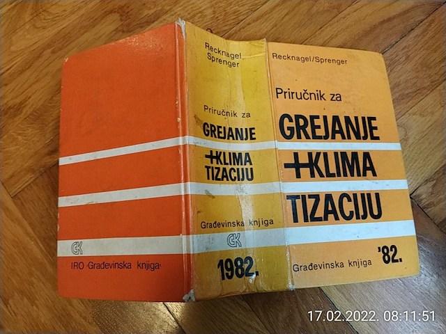 RECKNAGEL, PRIRUČNIK ZA GREJANJE I KLIMATIZACIJU 82