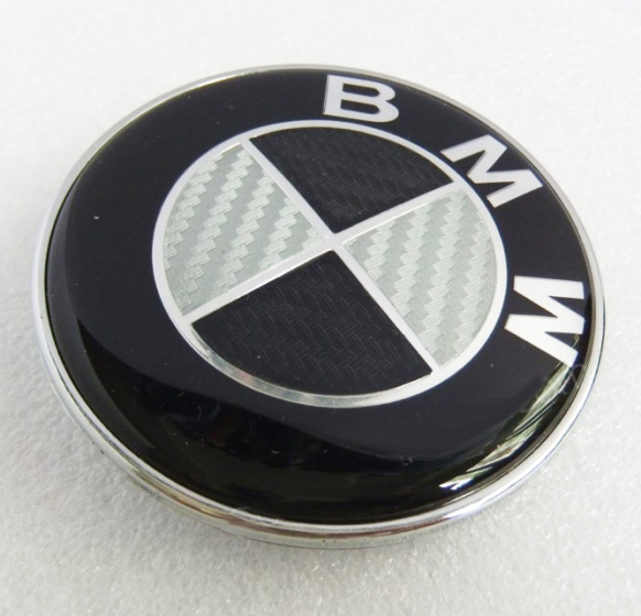 Znak BMW karbon 73mm