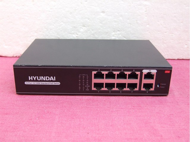 Hyundai PoE Switch 10 porta Fast Ethernet + GARANCIJA!