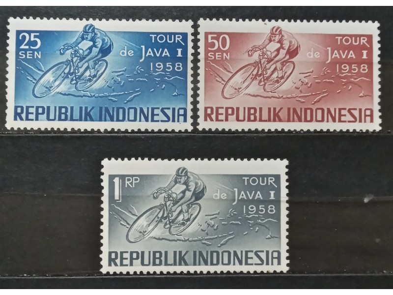 INDONEZIJA 1958 - JAVA TOUR **