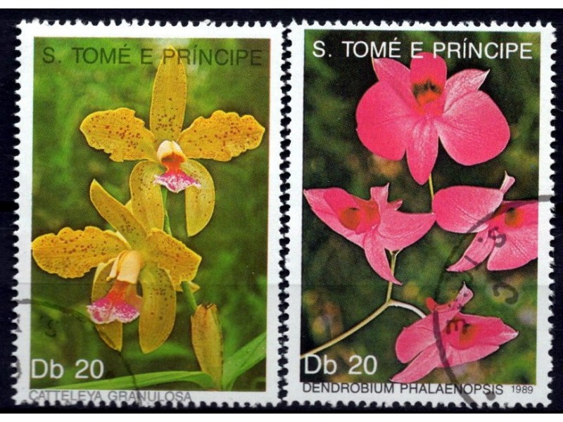 Sao Tome e Principe 1989. Flora