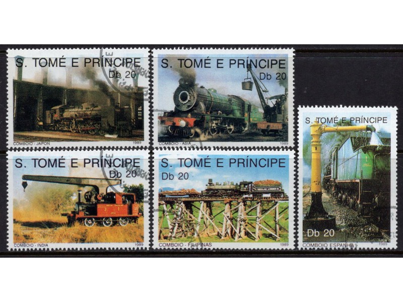 Sao Tome e Principe 1989. Vozovi