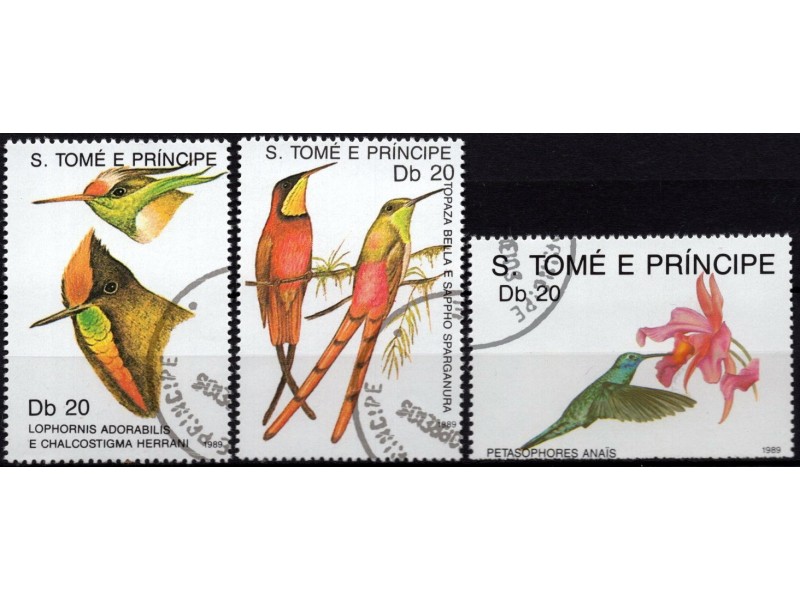 Sao Tome e Principe 1989. Fauna, Ptice