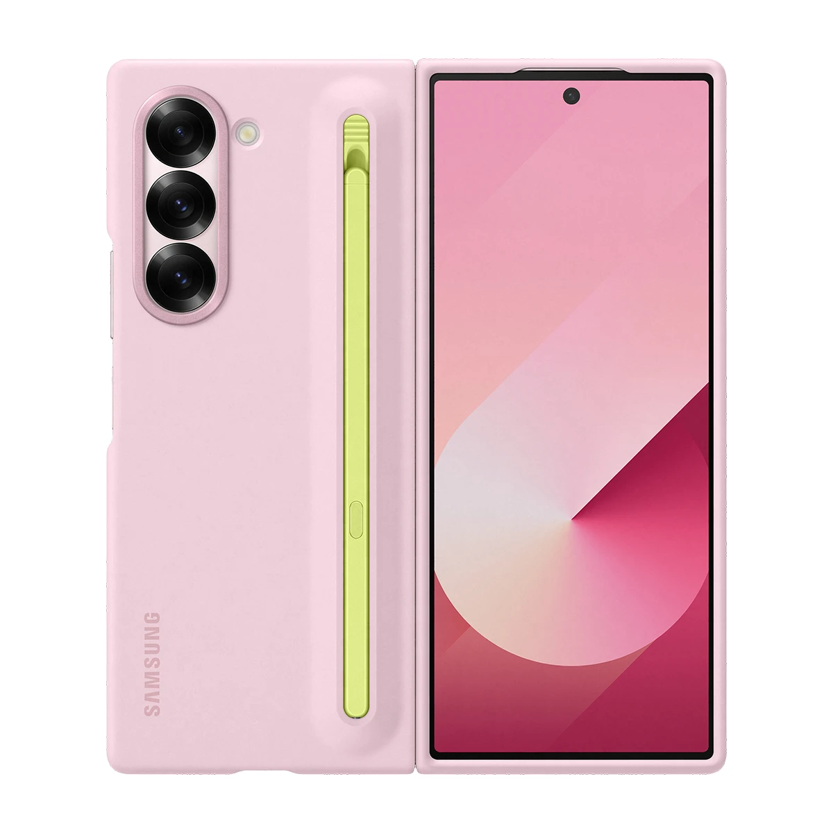 Samsung (EF-OF95PCPEGWW) pink zaštitna maska za telefon Fold 6+olovka