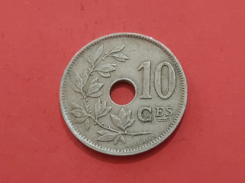 Belgija - 10 centimes 1928 god