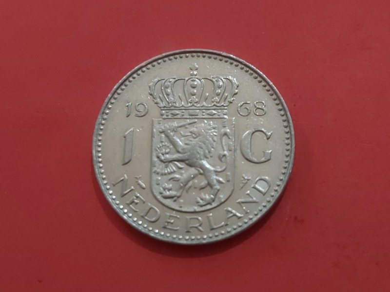 Holandija - 1 gulden 1968 god