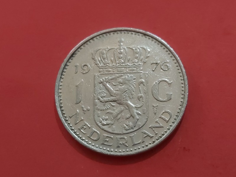 Holandija - 1 gulden 1976 god