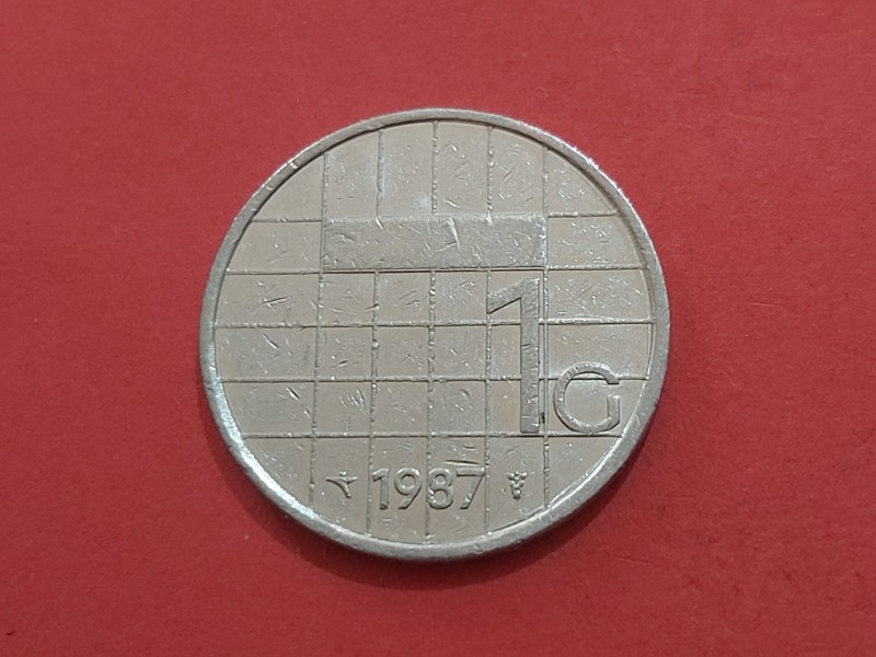 Holandija - 1 gulden 1987 god