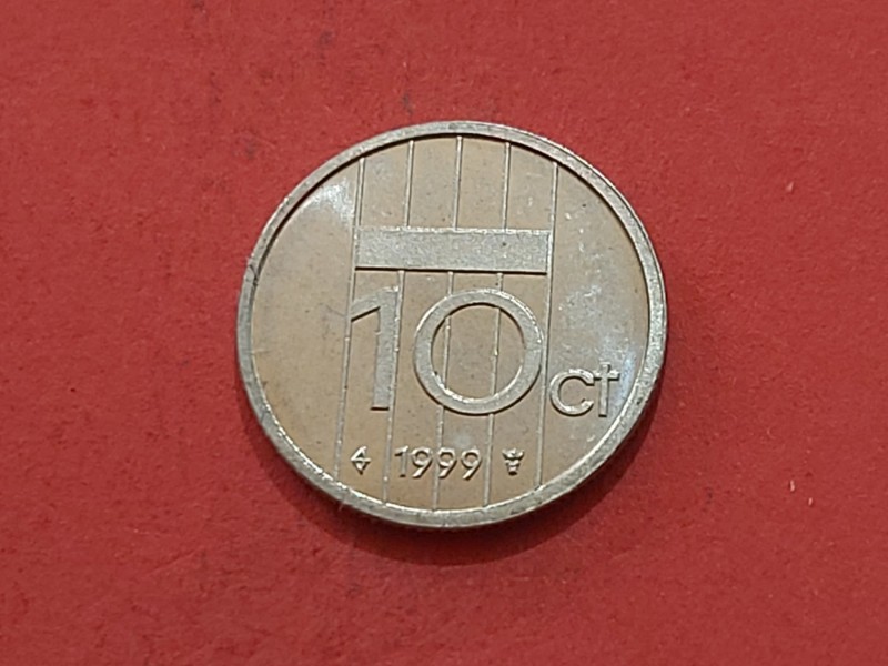 Holandija - 10 cent 1999 god