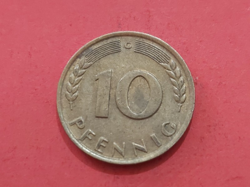 Nemačka - 10 pfennig 1949 god G