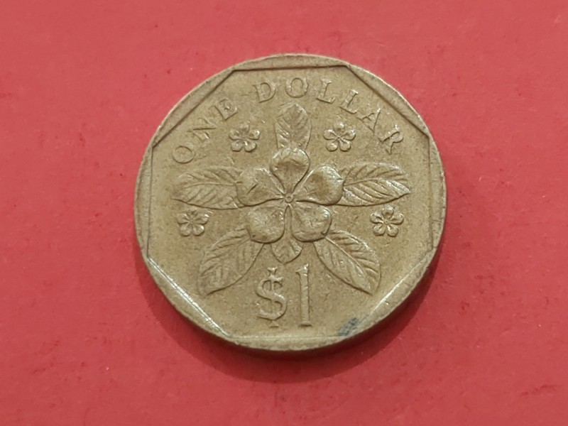 Singapore - 1 dollar 1988 god