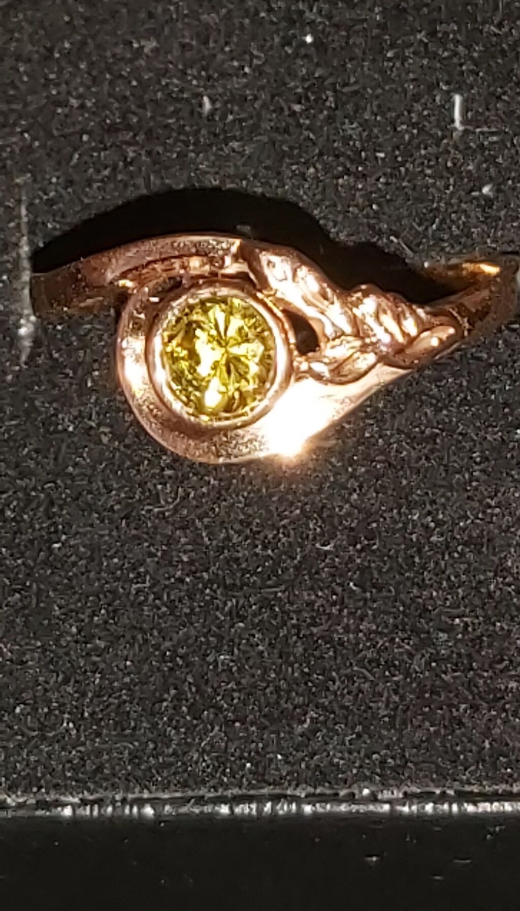 Antik prsten 583 Rusko zlato 150e periodit