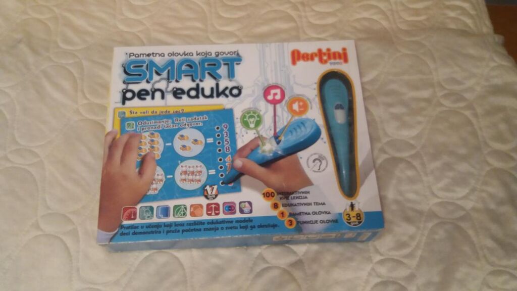 Pertini pametna olovka i 100 različitih kartica da vaše dete lako