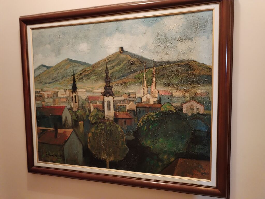 Slika, 97 x 116 cm, Upotrebljenо