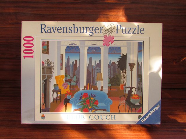 Puzzle Ravensburger 1000 delova (Blue Couch)