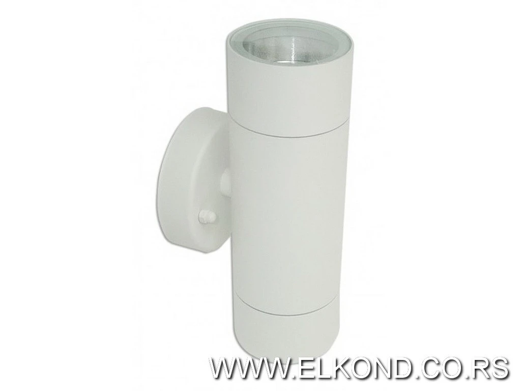 BAŠTENSKA ZIDNA LAMPA M950012 BELA 2XGU10