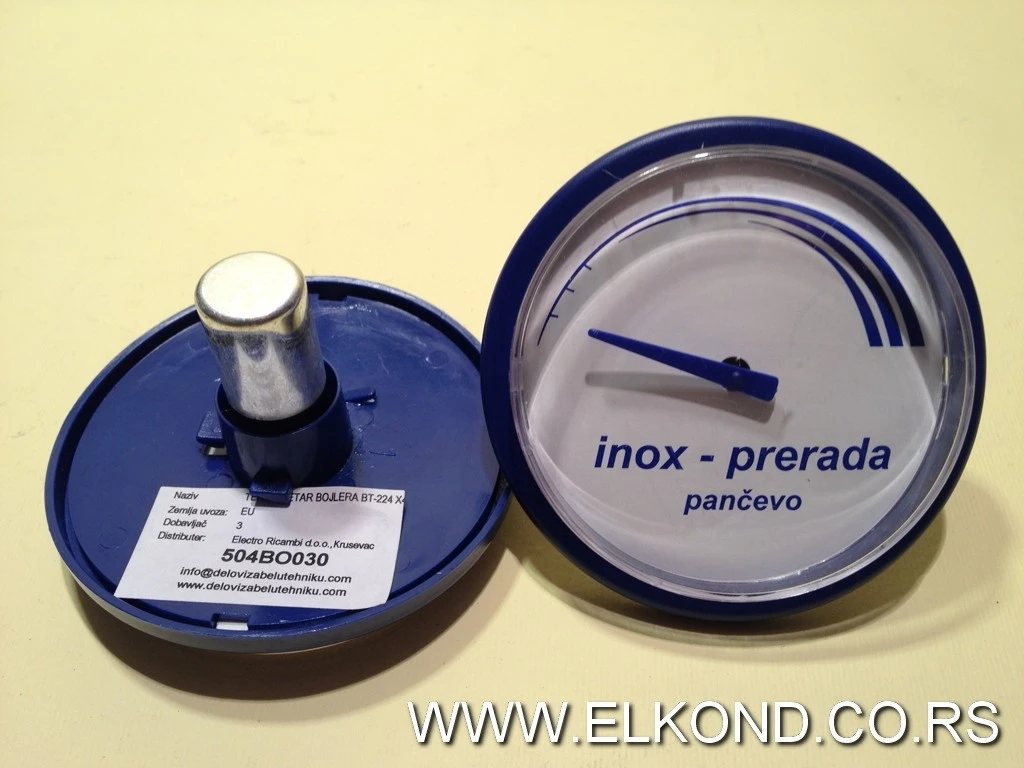 TERMOMETAR BOJLERA INOX PRERADA