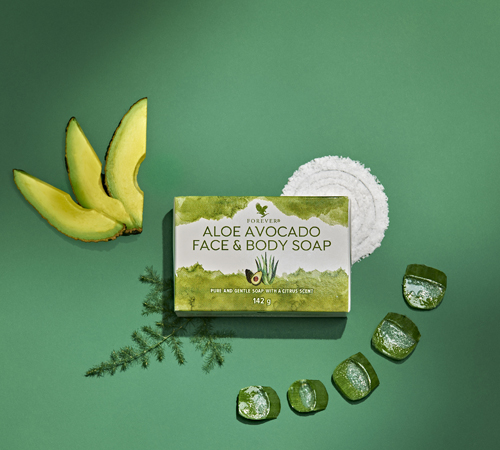 ALOE AVOCADO FACE & BODY SOAP