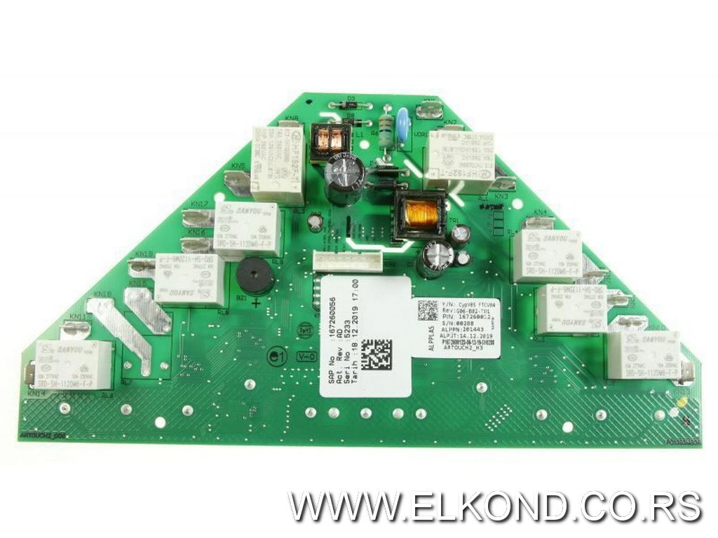 ELEKTRONIKA ŠPORETA BEKO 167260056