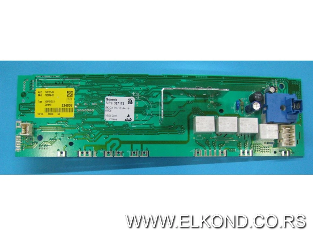 ELEKTRONIKA VEŠ MAŠINE GORENJE PS10 357173