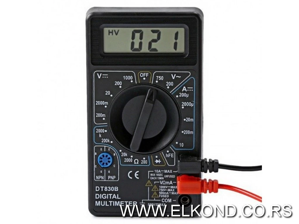 MULTIMETAR DIGITALNI ME-DT830B MITEA