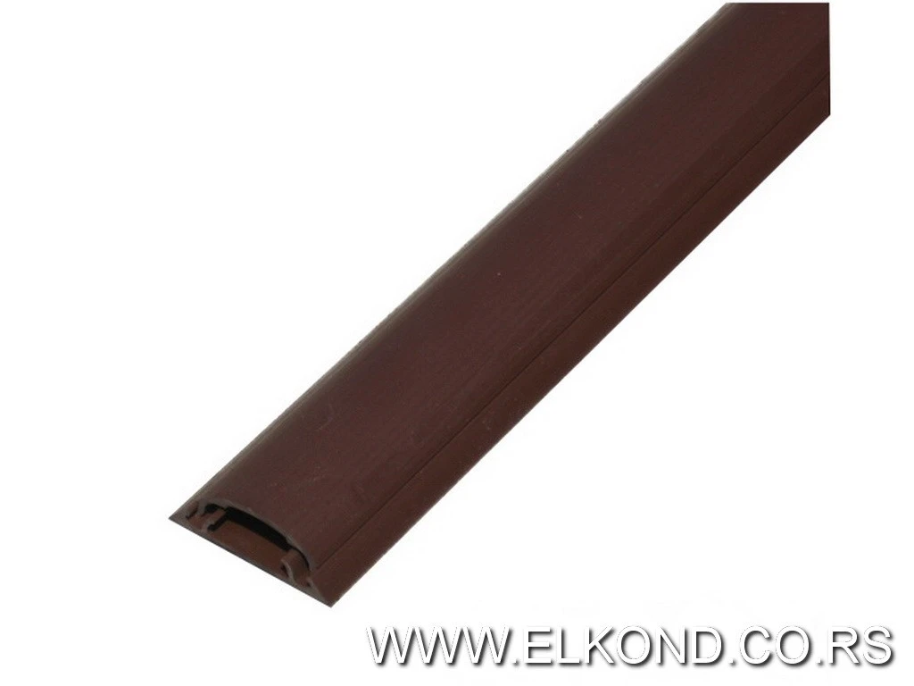 PVC KANAL 50mm OBLI BRAUN