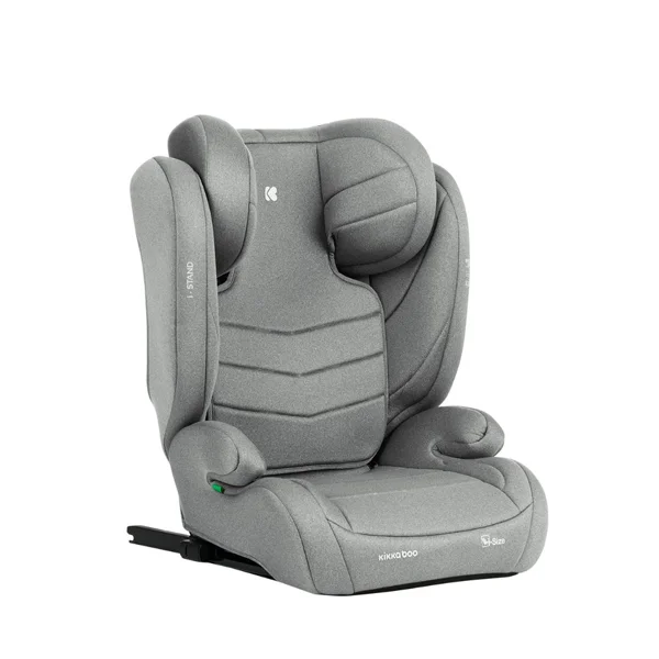 Kikka Boo i-Stand i-size Isofix auto sedište 100-150 cm Light Grey