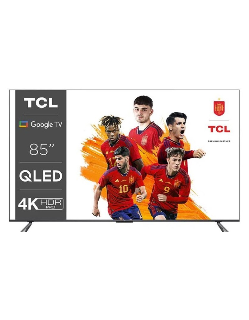 TCL 85C645 QLED 85" 4K HDR 60Hz Google TV crna