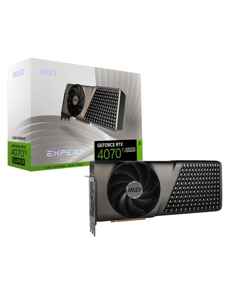 MSI nVidia GeForce RTX 4070 Ti 16GB 256bit RTX 4070 Ti SUPER 16G EXPERT