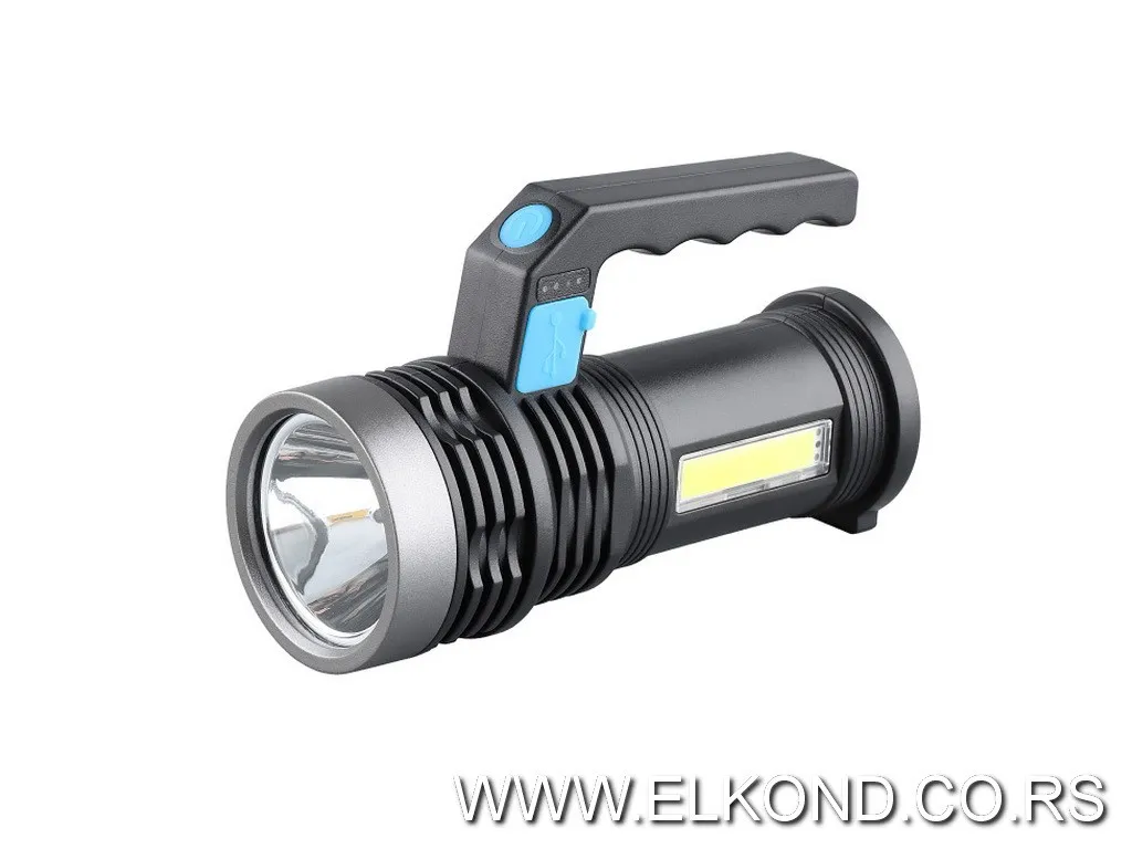 Lampa punjiva 3W XPE led 2x2200mAh PL8408P PROSTO