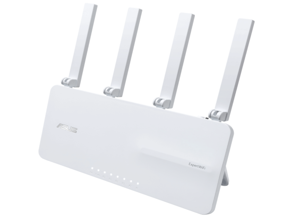 Bežični ruter ASUS EBR63 Wi-Fi/AX3000/2402Mbps/574Mbps/MU-MIMO/4 eksterne antene/bela