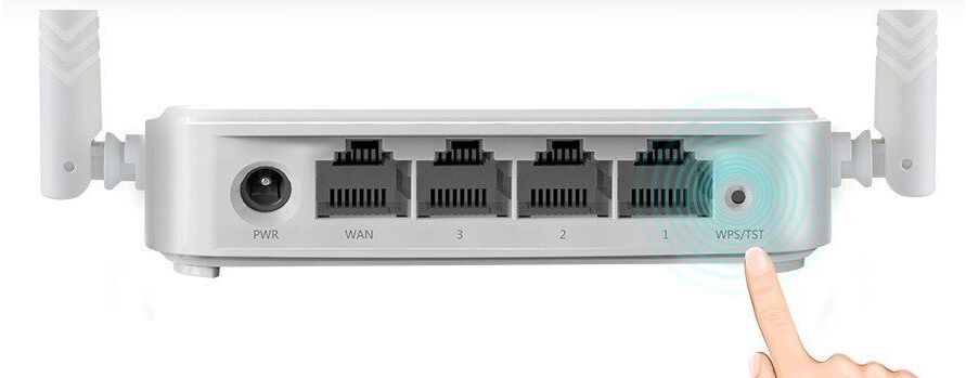 Tenda N301 * Wireless N300 Ruter, WISP/univ. repeater/WDS-bridge/client+AP/WPS, 3L/1W 2x5dB (1149)
