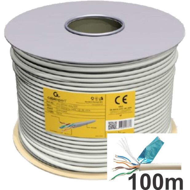 FPC-5004E-L/100 Gembird FTP cat.5E Indoor licnasti CCA kotur 100m