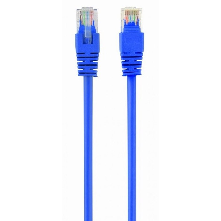 PP12-0.25M/B Gembird mrezni kabl, CAT5e UTP Patch cord 0,25m blue