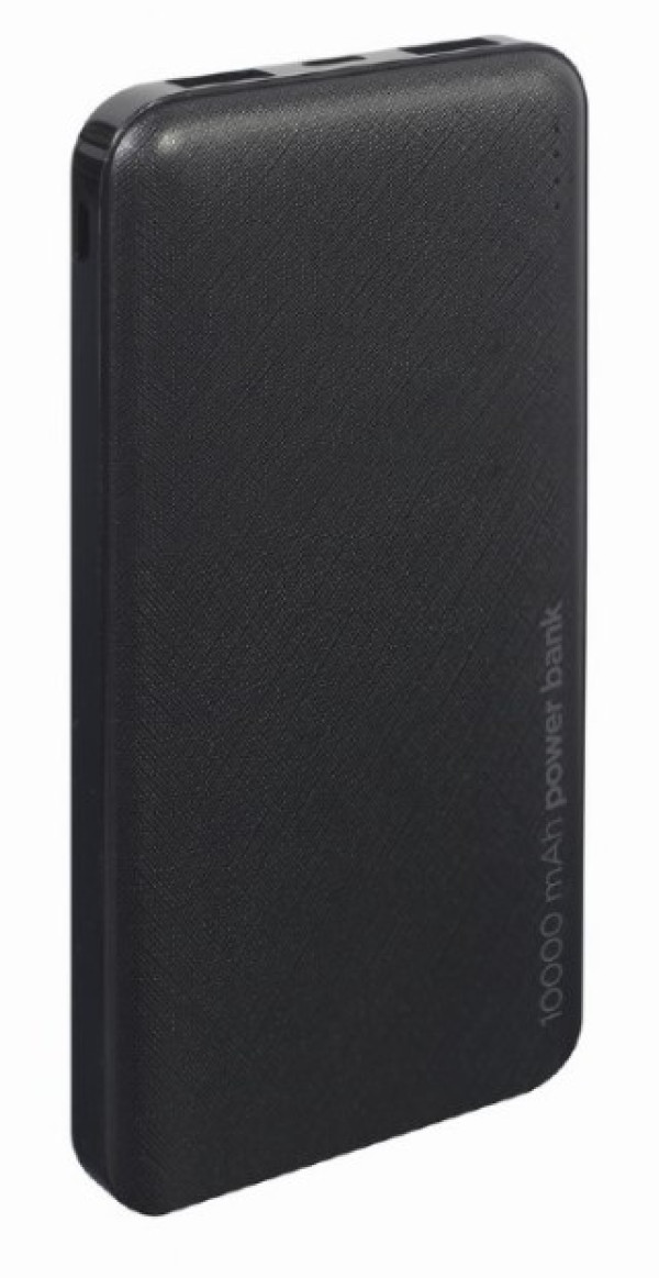 PB10-02 Gembird power bank 10000mAh 2xUSB, LED