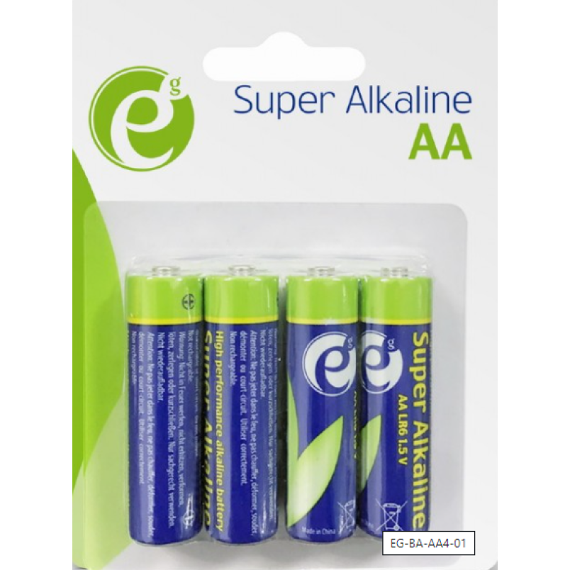 EG-BA-AA4-01 ENERGENIE AA Alkalne baterije LR6 PAK4 CK