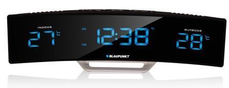 Blaupunkt Radio Sat FM/PLL/TEMPERATURA CR12BK (CR12BK)