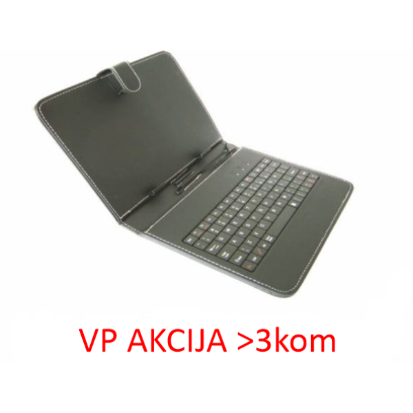 TA-PCK7-BLACK ** Gembird US Tastatura za 7 Tablet PC sa futrolom, sa micro USB konektorom(455)