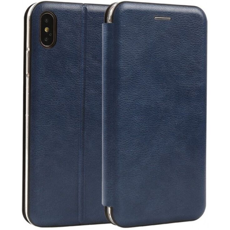 MCLF11-SAMSUNG A12 * Futrola Leather FLIP Blue (249)