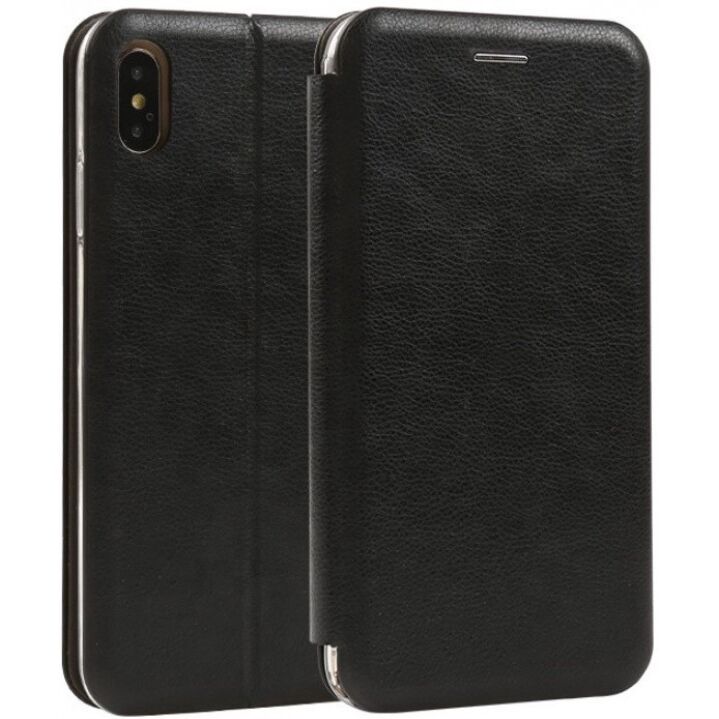 MCLF11-SAMSUNG S22 Plus * Futrola Leather FLIP Black (249)