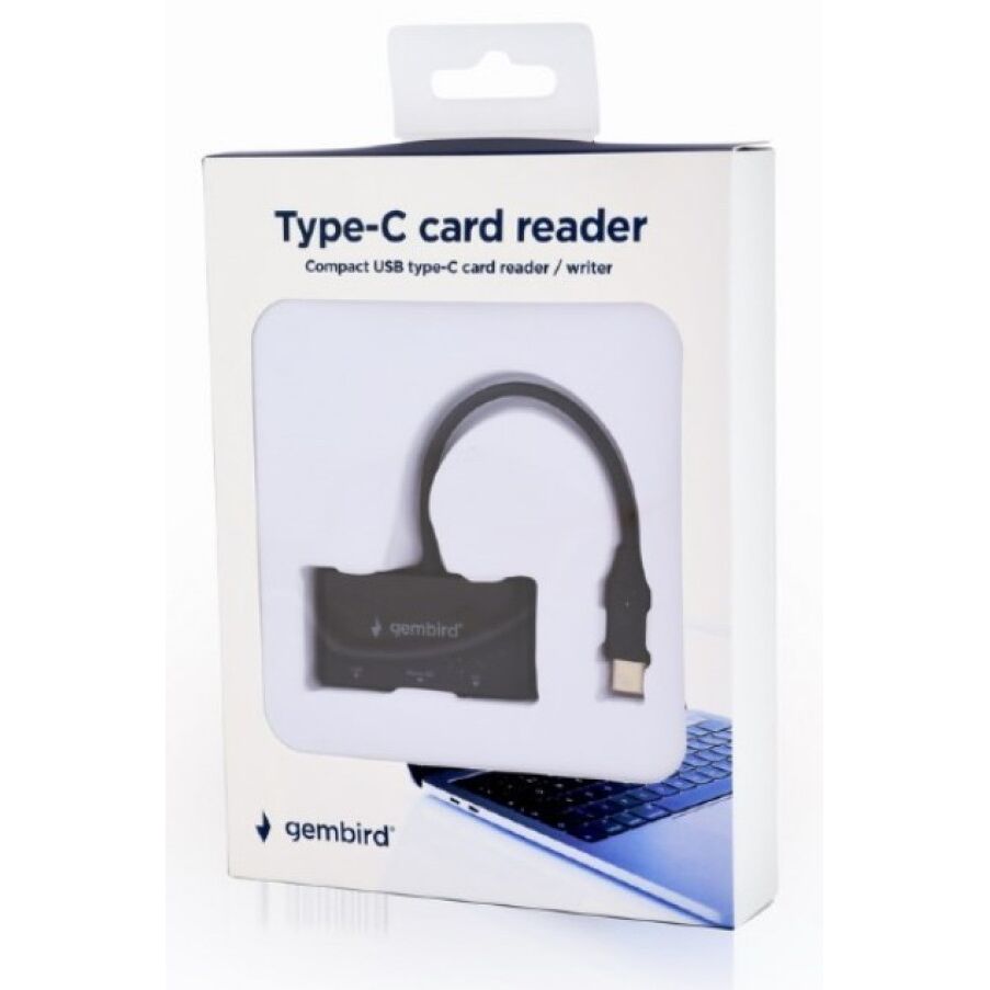 UHB-CR3-02 Gembird USB Type-C SDXC citac kartica za mobilne telefone i tablete