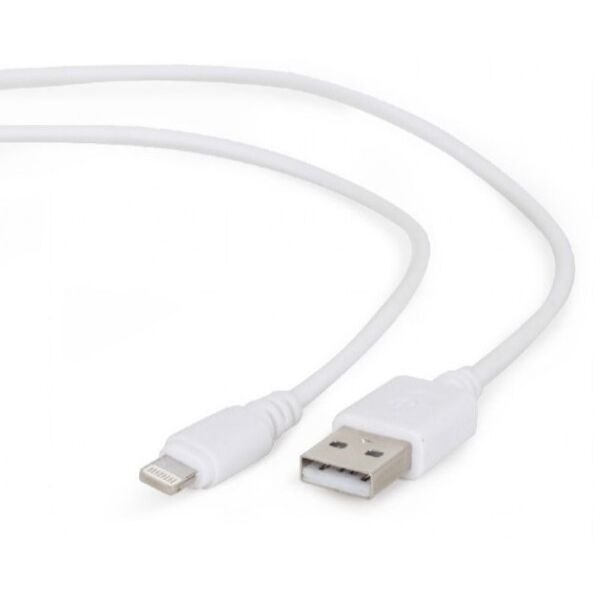 CC-USB2-AMLM-2M-W Gembird USB 2.0 A-plug to 8-pin usb Apple iphone cable 2M White