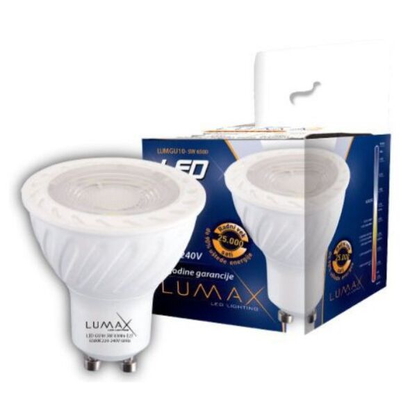 Led sijalica Lumax GU10 LUMGU10-5W 3000k toplo bela