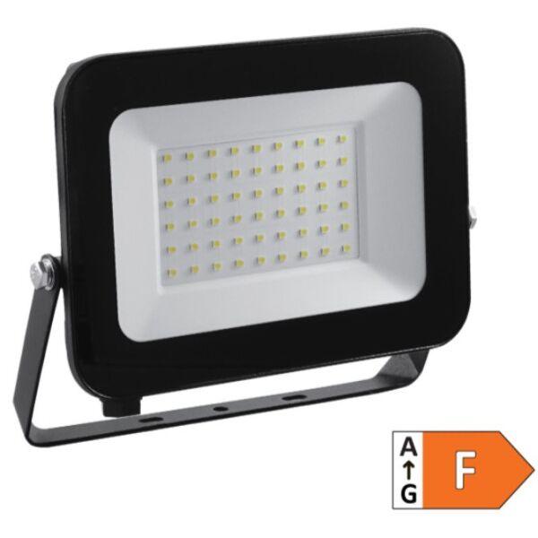 LED reflektor 50W 6500K LRF024EW-50W/BK Crna