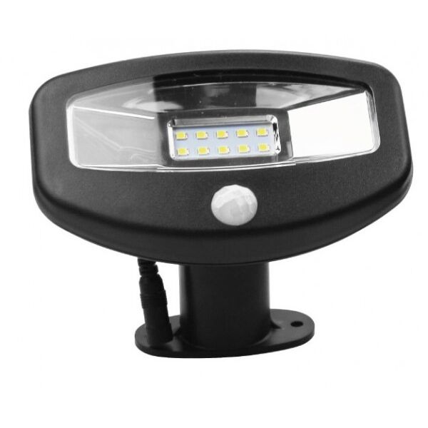 Solarni LED reflektor sa PIR senzorom 1W LRFS-15S010-W/BK