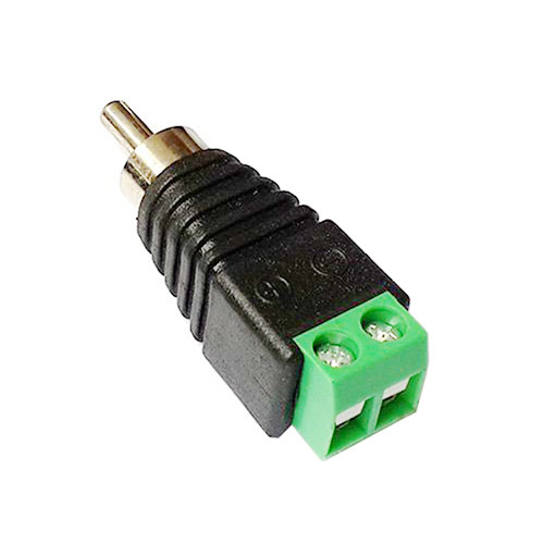 KONEKTOR AUDIO RCA(M) TERMINAL SRAF