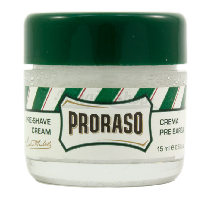 Proraso krema pre brijanja - eukaliptus & mentol - 15ml