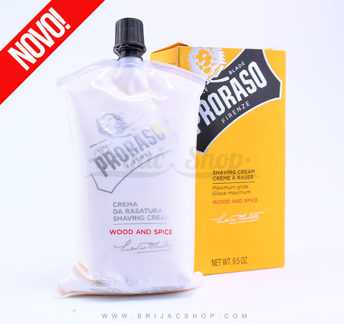 Proraso krema za brijanje - Wood & Spice 275ml