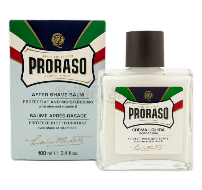 Proraso balzam posle brijanja - aloja vera & vitamin E - 100 ml